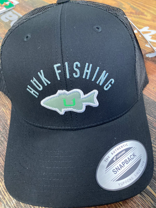 HUK Fish Stack Trucker Hat – Lake Fork Resort