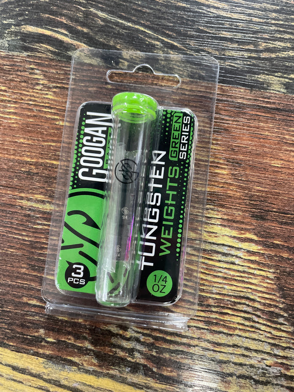Googan Tungsten Weights 1/4 oz. – Lake Fork Resort