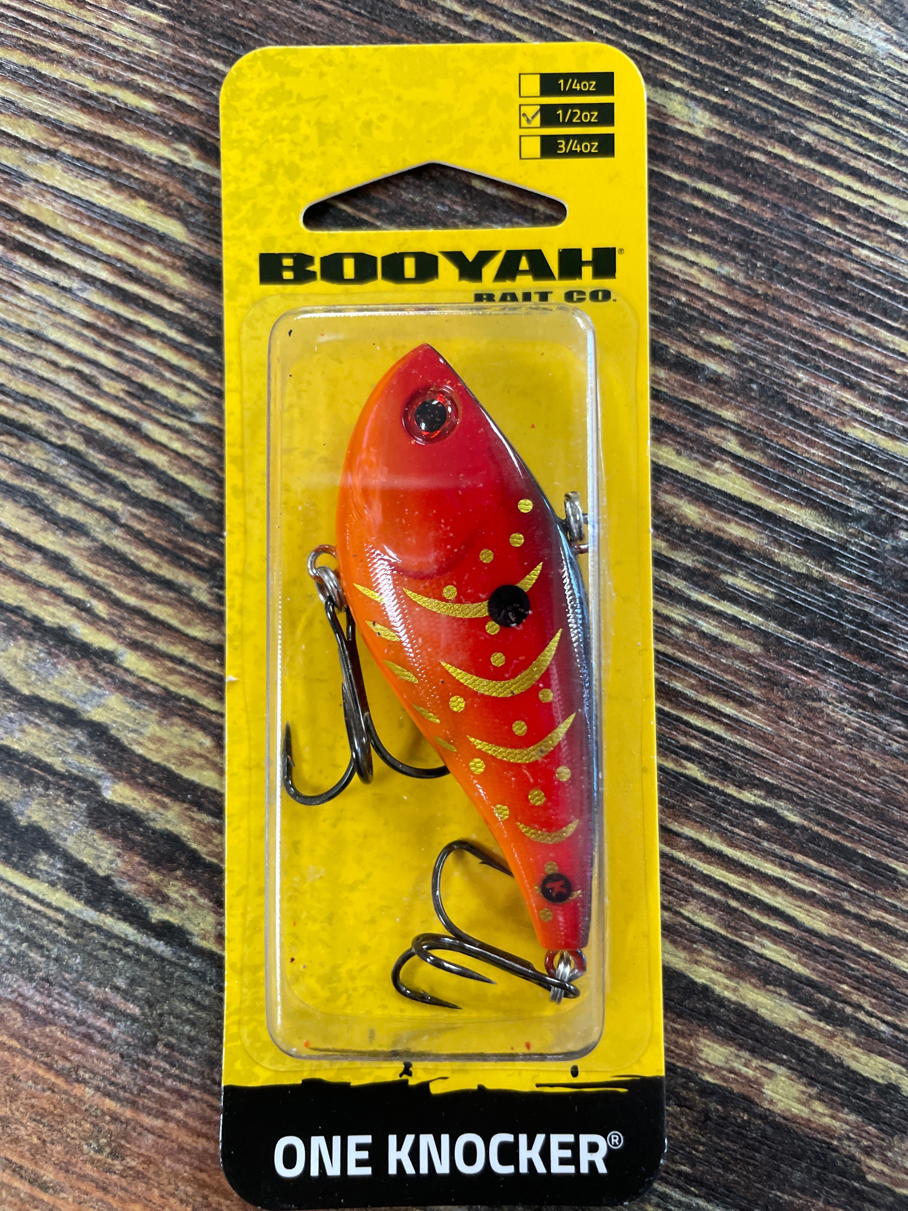 BOOYAH One Knocker 1/2 oz. Rayburn Red – Lake Fork Resort