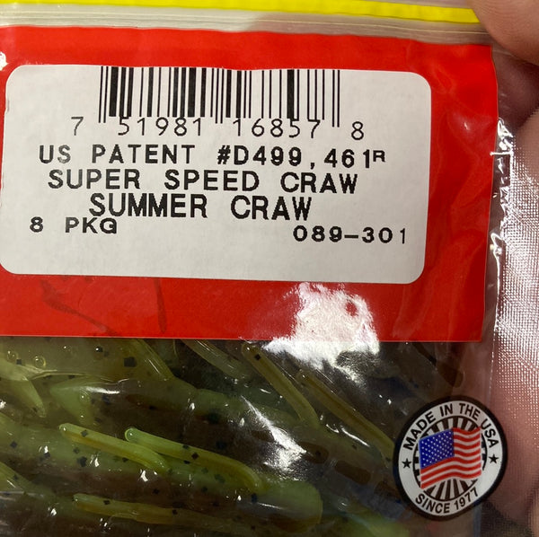 Zoom Super Speed Craw - Summer Craw – Lake Fork Resort