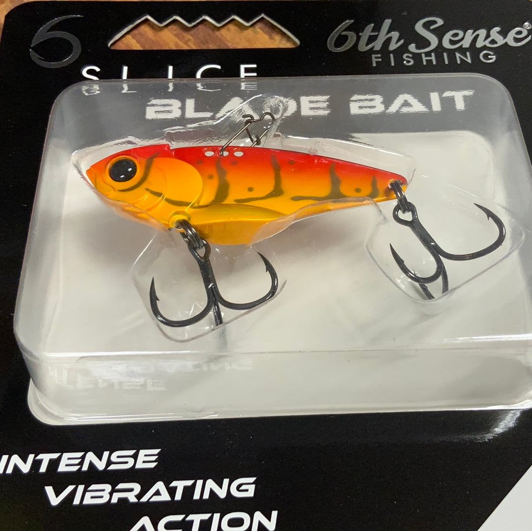 6th Sense Slice Blade Bait 3/8 oz. 2.0" Wild Lava Craw – Lake Fork Resort