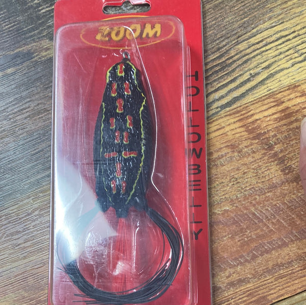 Zoom Frog Hollowbelly - Black – Lake Fork Resort