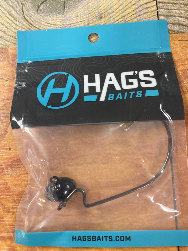 HAGS Swing Head 1/2 oz 5/0 Black – Lake Fork Resort