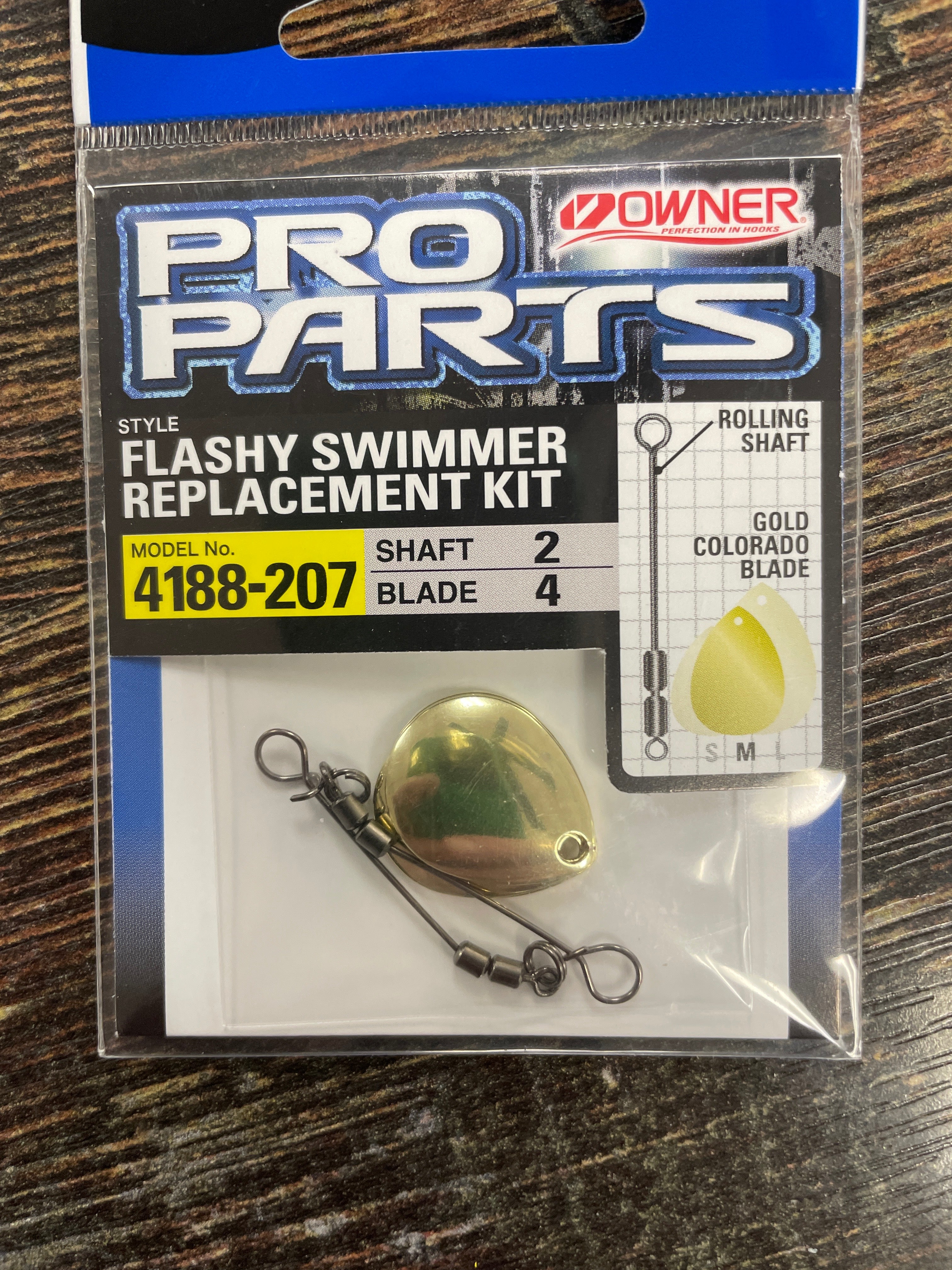 Owner Pro Parts Replacement Kit - Gold Blade – Lake Fork Resort