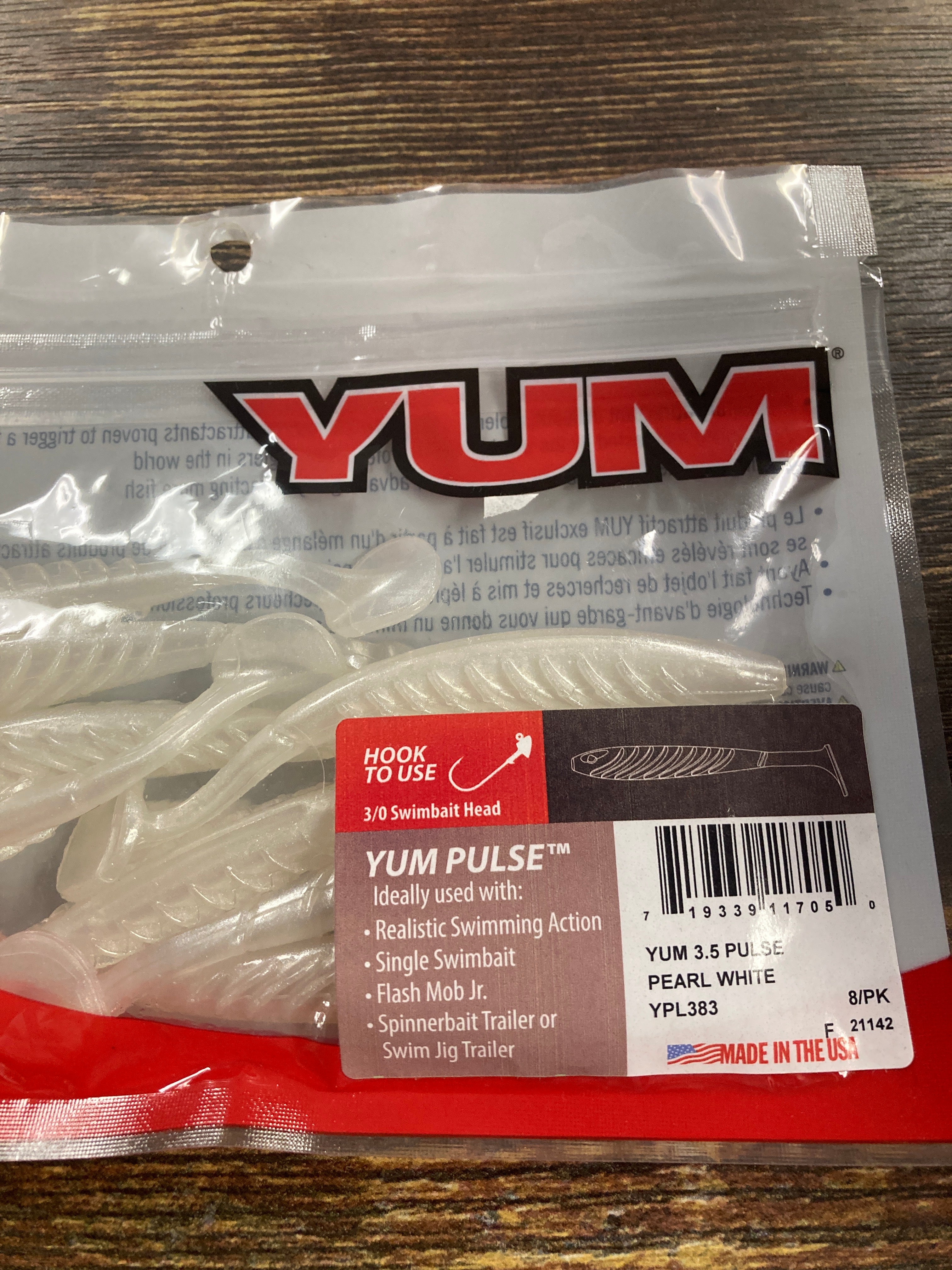 Yum Pulse 3.5 Pearl White – Lake Fork Resort