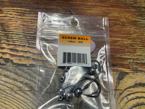 Catch N Cull Screw Ball 1/8 oz. 3/0 Hook – Lake Fork Resort