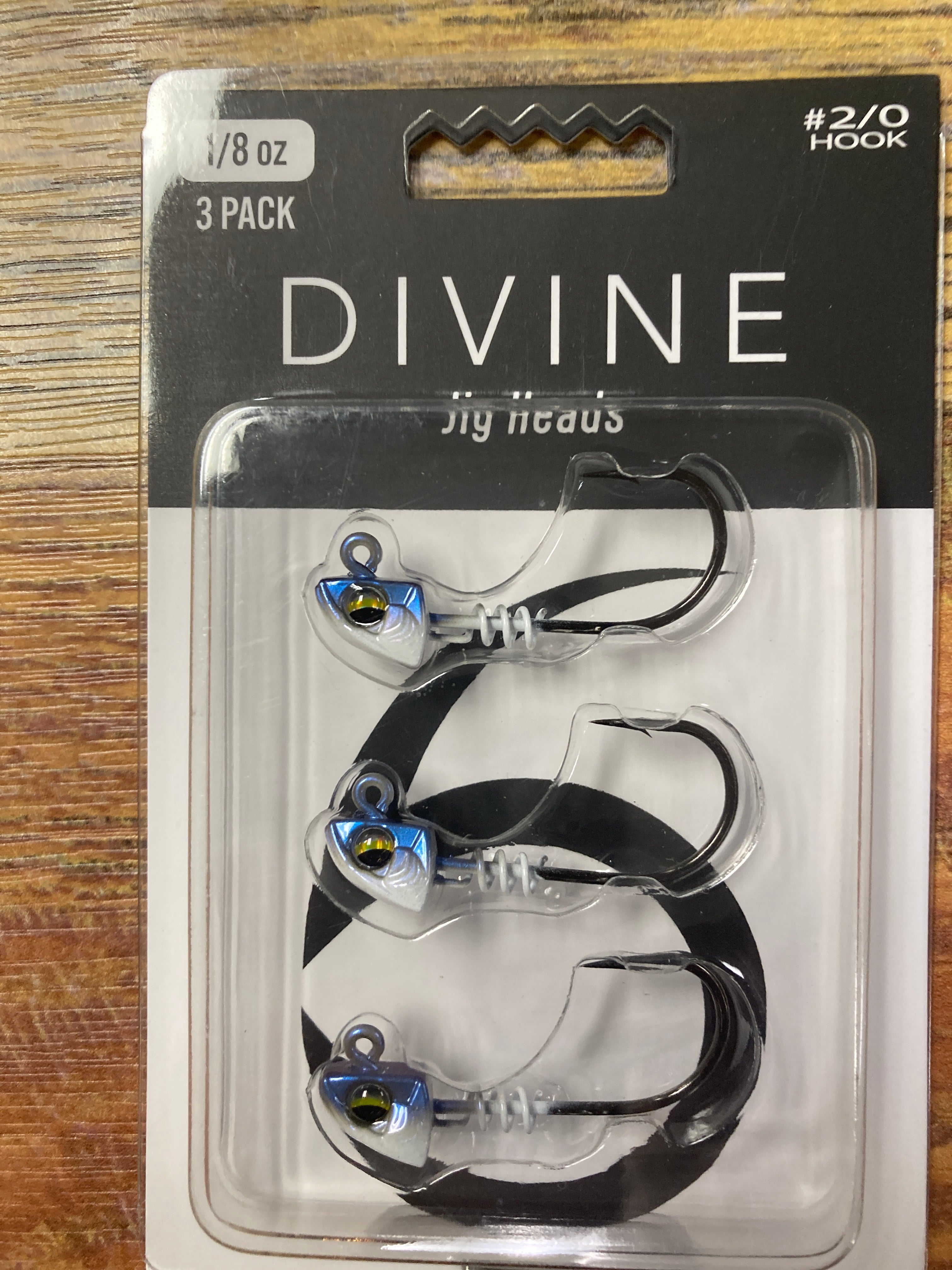 6th Sense 1/8 Divine Jig Heads 2/0 Baby Shad – Lake Fork Resort