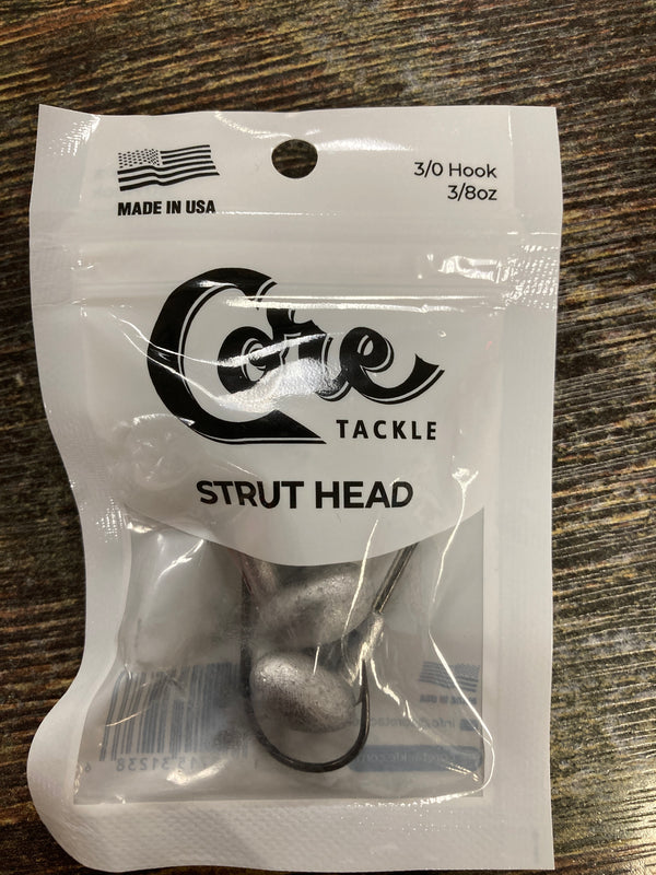 Core Tackle Strut Head 3/8 oz. 3/0 – Lake Fork Resort