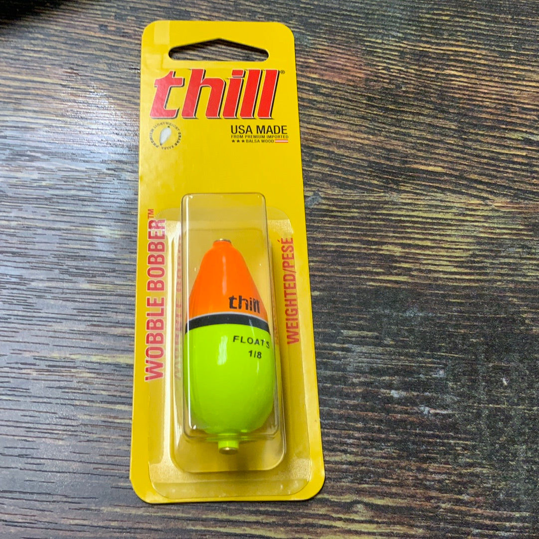 Thill Wobble Bobber 1/8 oz. Pearl - Yellow/Orange – Lake Fork Resort