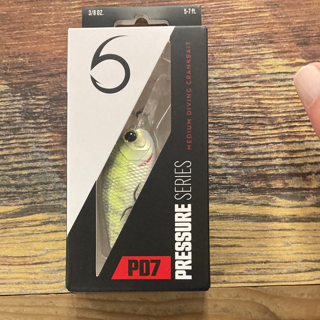 6th Sense PD7 - 3/8 oz. Chartreuse Crappie – Lake Fork Resort