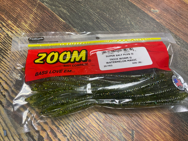 Zoom Trick Worm - Watermelon Magic – Lake Fork Resort