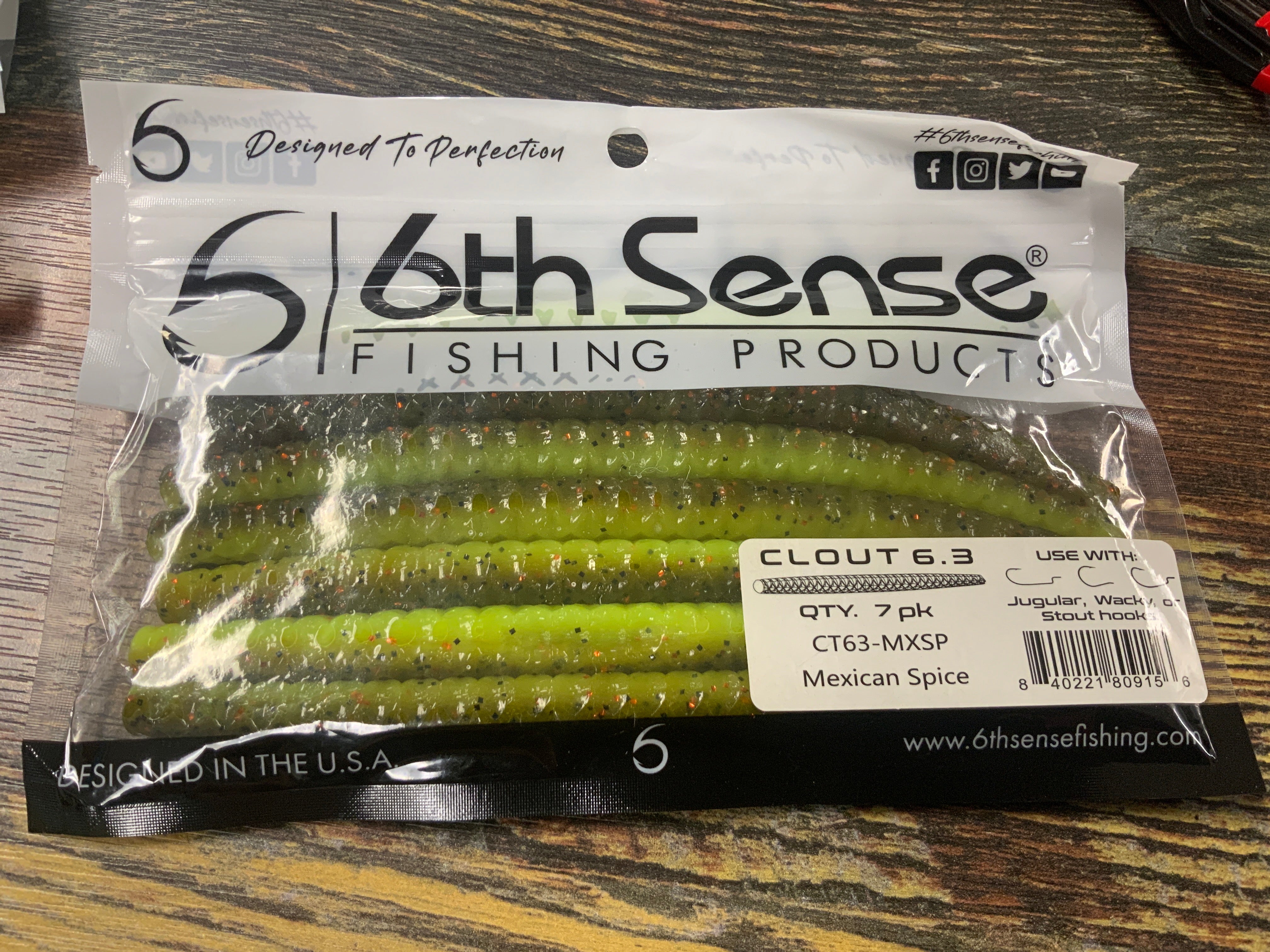 6th Sense Clout 6.3" Mexican Spice – Lake Fork Resort
