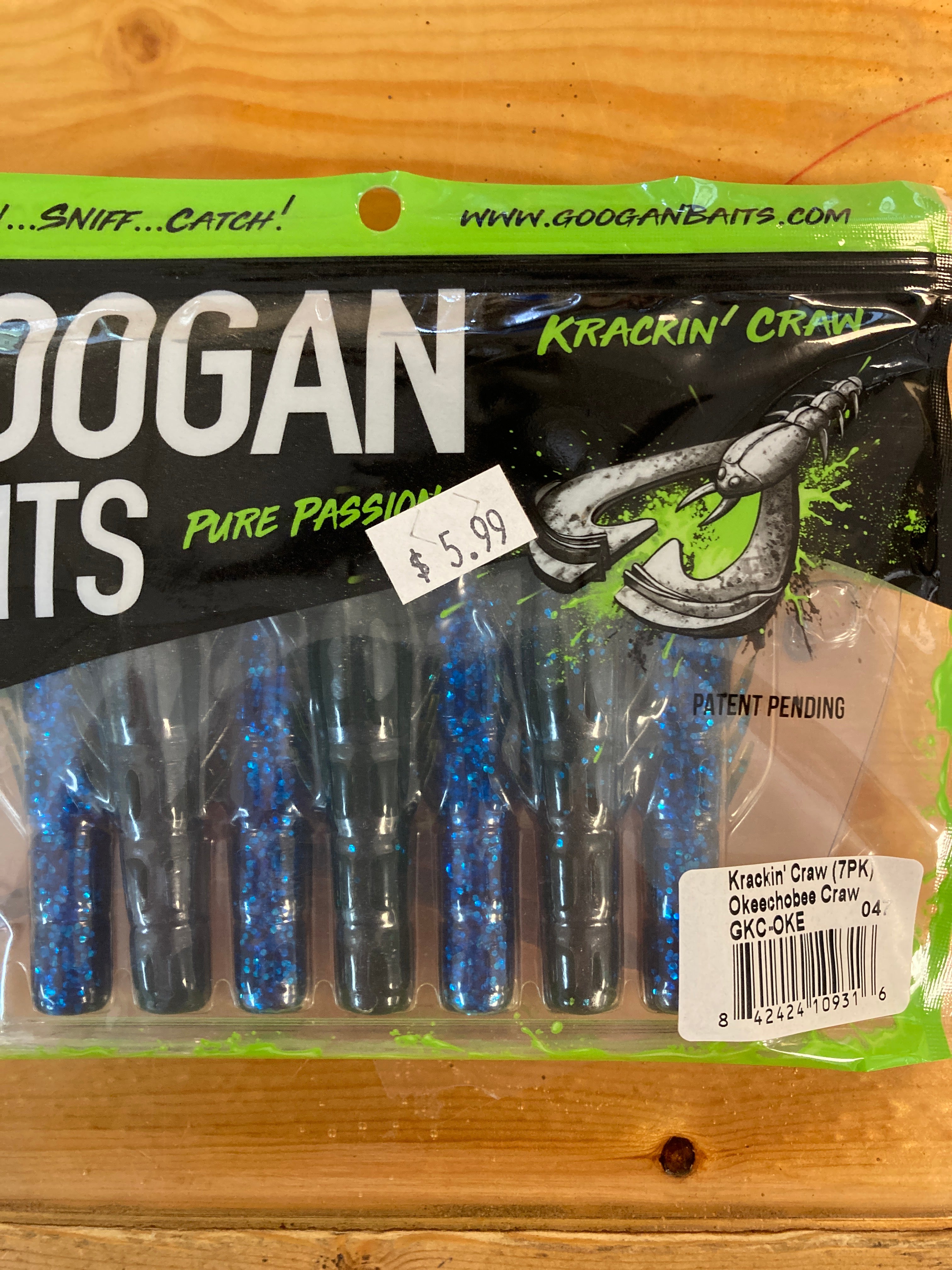 Googan Krackin Craw - Okeechobee Craw – Lake Fork Resort