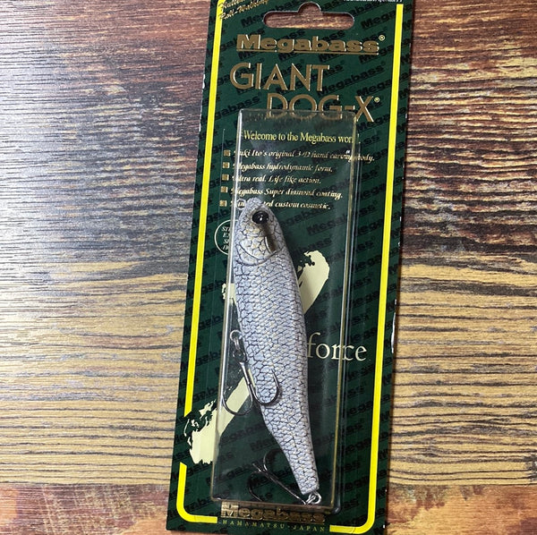 Mega Bass Giant Dog X 1/2 oz. White Python – Lake Fork Resort