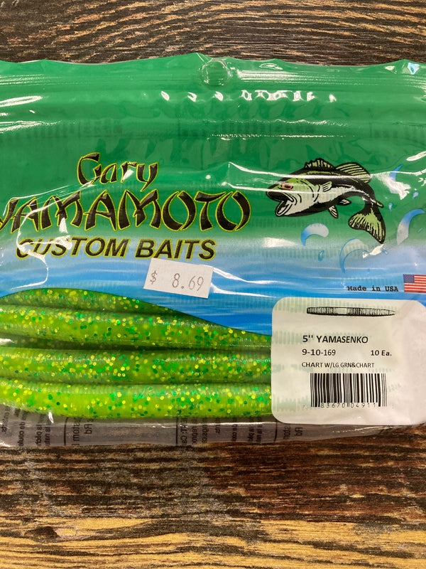 Yamamoto Yamasenko 5” Green Chartreuse – Lake Fork Resort