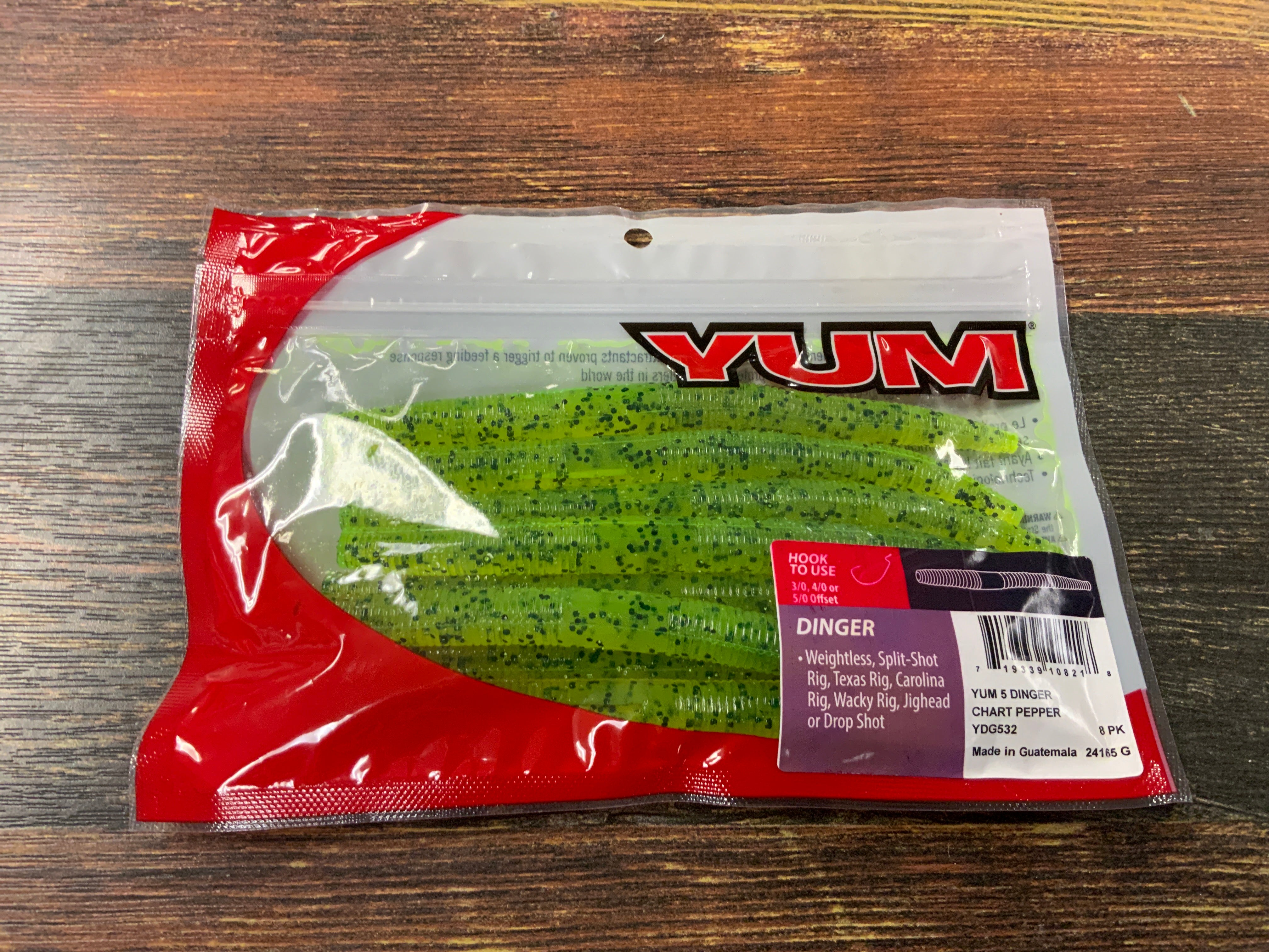 Yum Dinger 5 Chartreuse Pepper – Lake Fork Resort