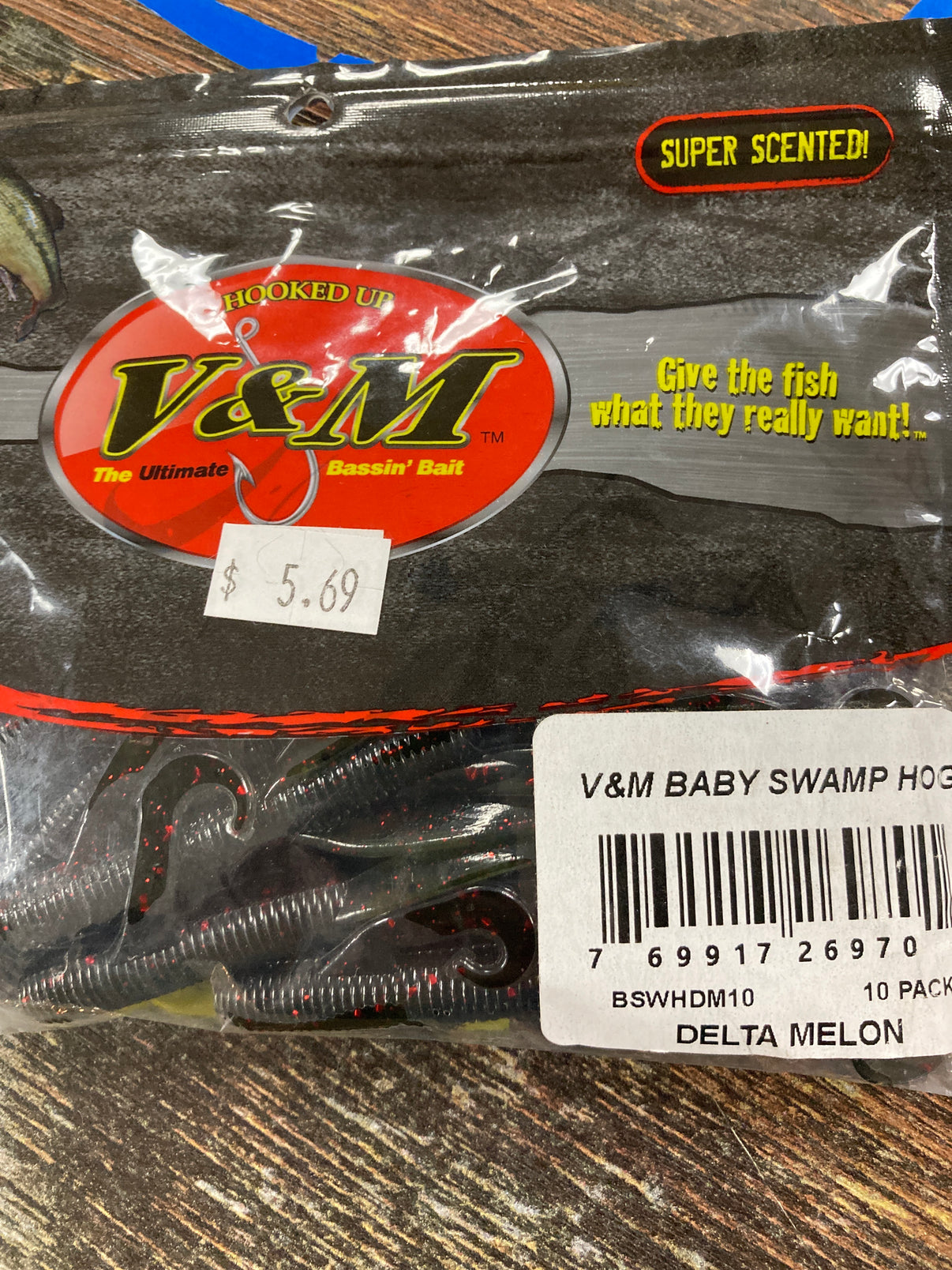 V&M Baby Swamp Hog - Delta Melon – Lake Fork Resort