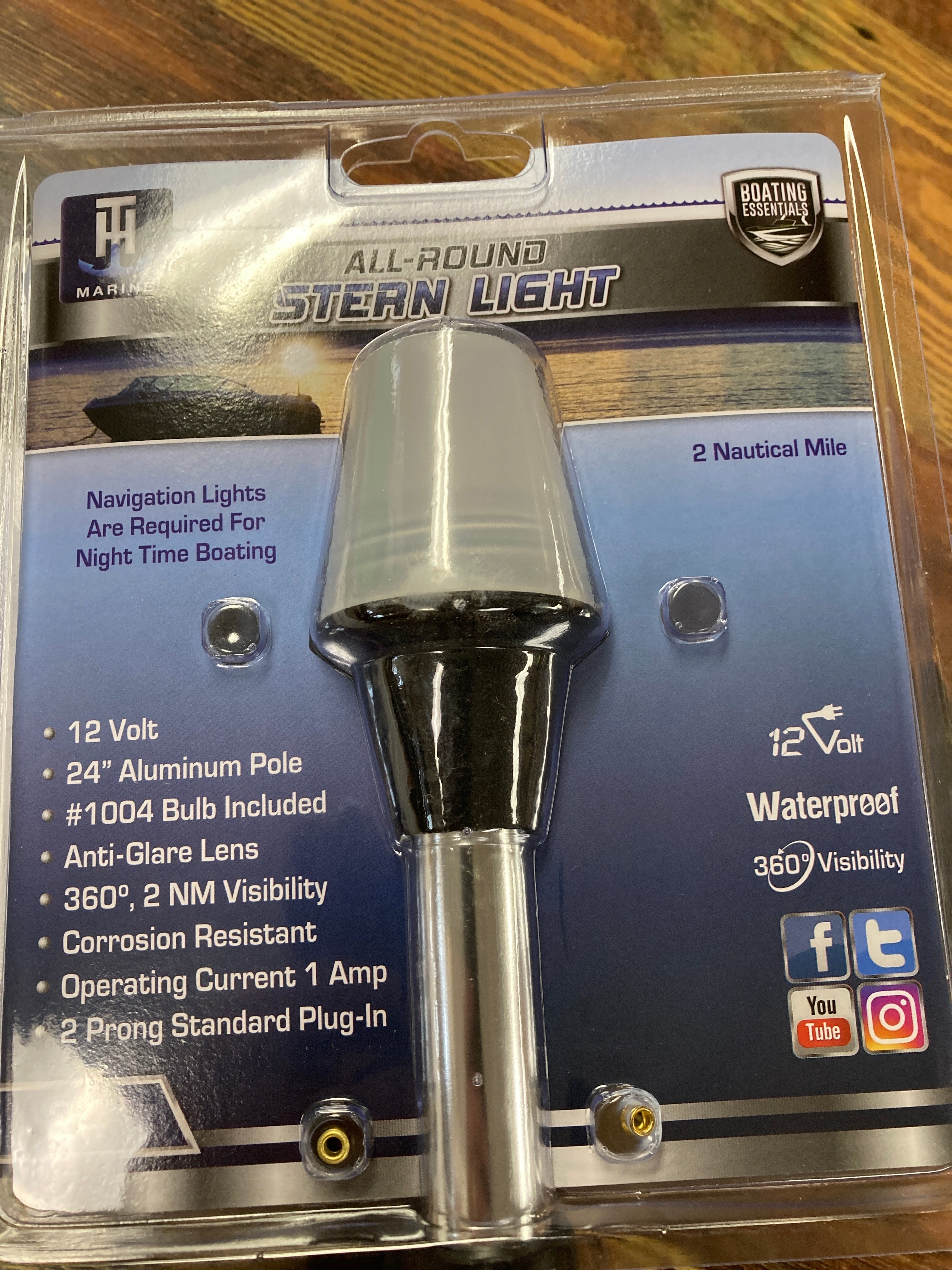 TH Marine Stern Light 24” – Lake Fork Resort