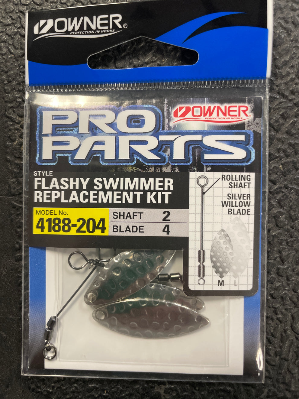 Owner Flashy Swimmer Replacement Kit -Silver – Lake Fork Resort