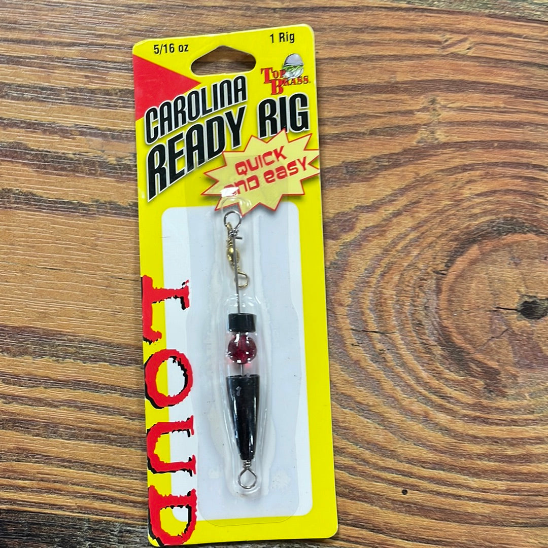 Carolina Ready Rig 5/16 oz. Black – Lake Fork Resort