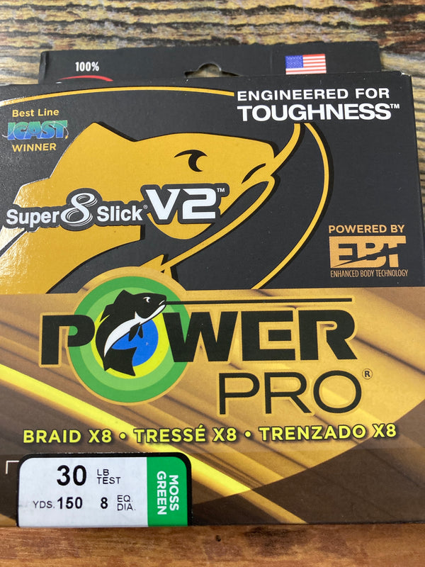 Power Pro Slick V2 30 lb. 150 yards – Lake Fork Resort