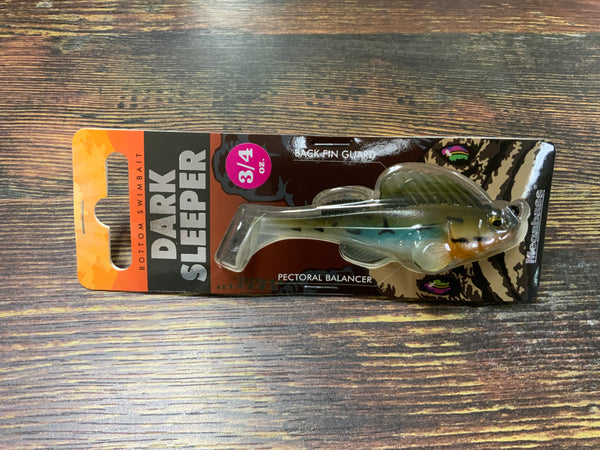 Mega Bass Dark Sleeper 3/4 oz. 3.8” Haze – Lake Fork Resort